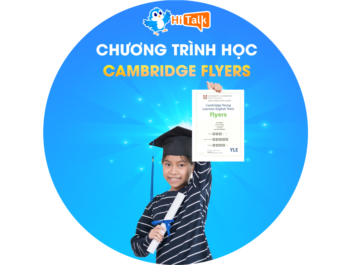Tiếng Anh Cambridge Flyers - Hitalk