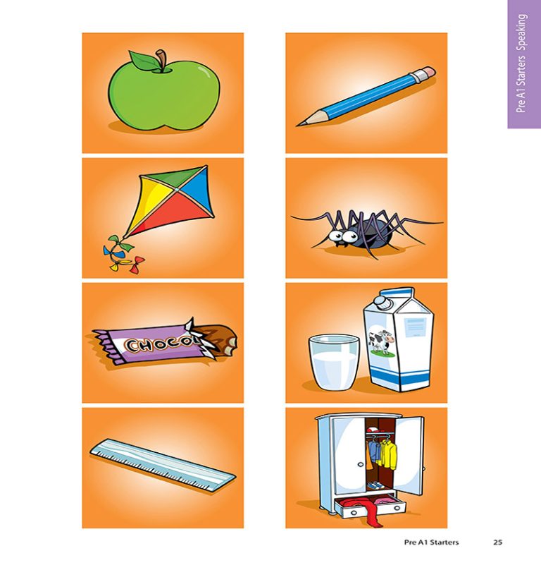 (Answer + Transcript) ĐỀ THI PRE A1 STARTERS: Sample Paper 2018 - V2